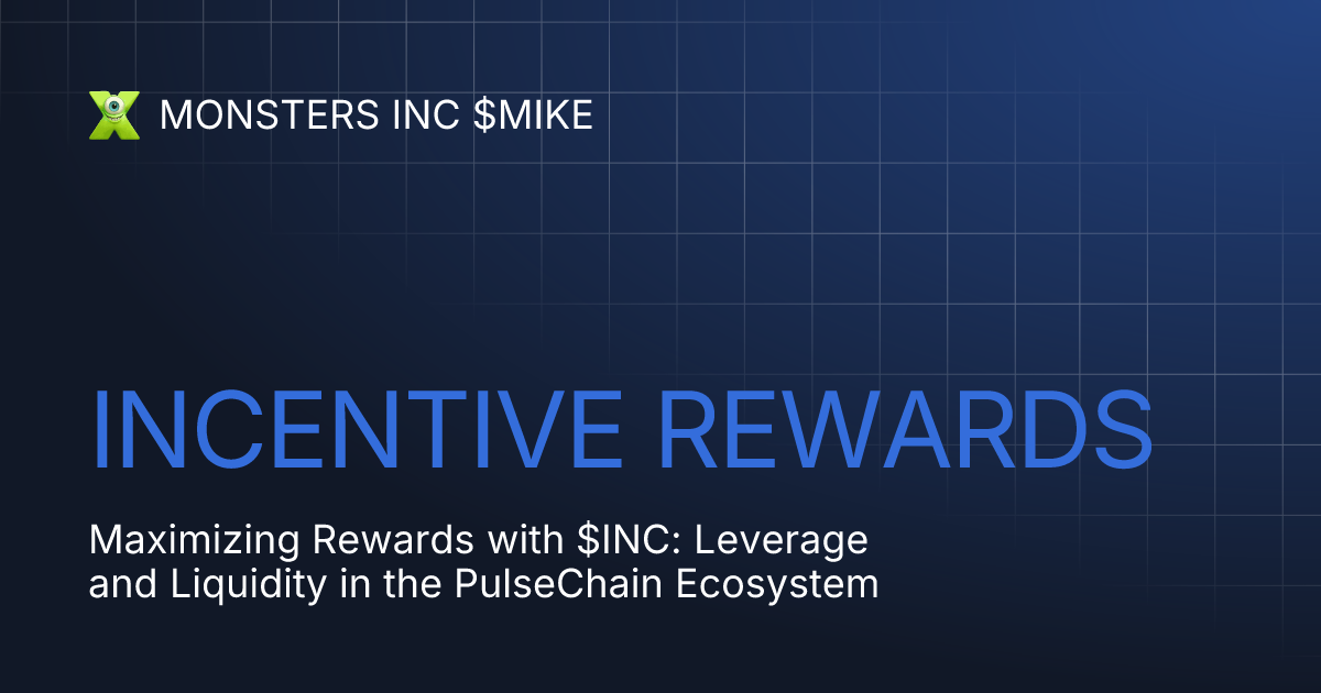 INCENTIVE REWARDS | MONSTERS INC $MIKE